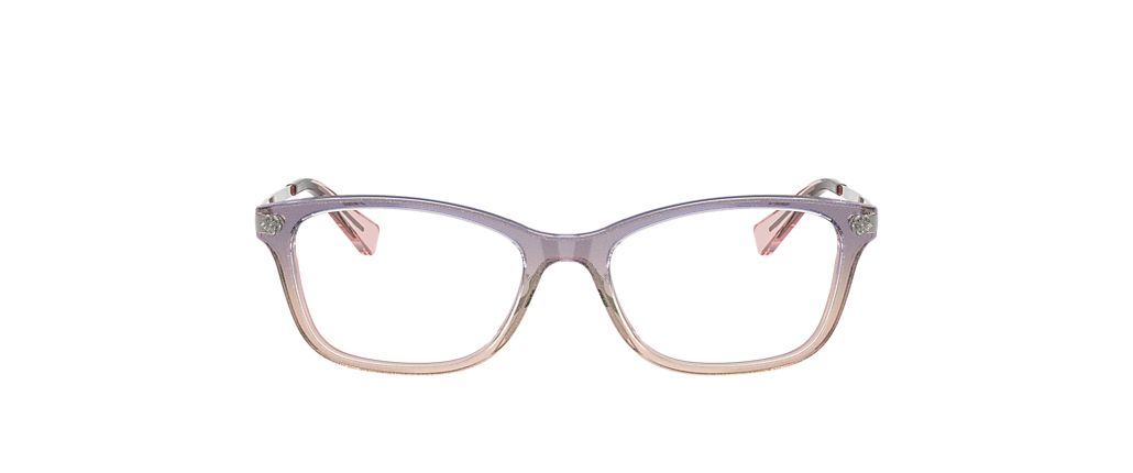 Coach HC6142 Glasses with Violet Pink Glitter Gradient frame | OPSM