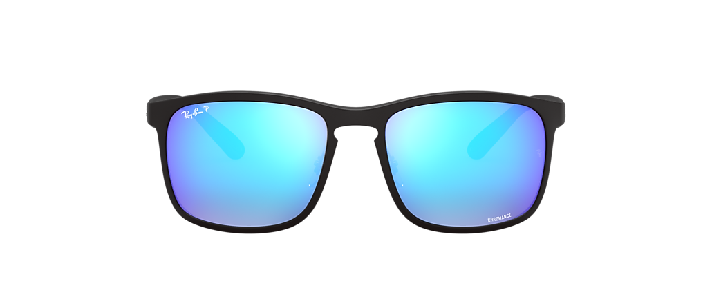 Ray-Ban RB4264 Chromance Sunglasses with Silver lenses and Black frame ...