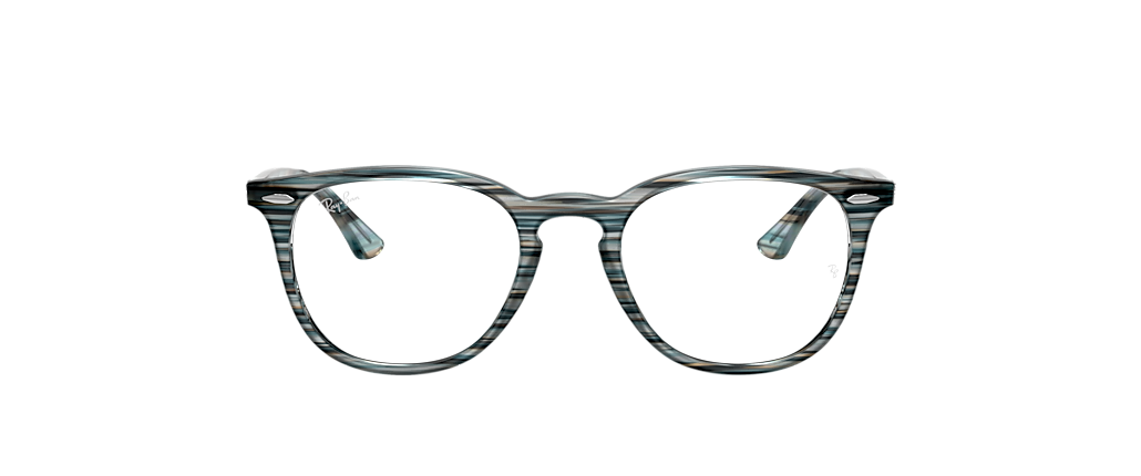 Ray-Ban RB7159 Optics Glasses with Striped Blue Grey frame | OPSM