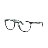 Ray-Ban RB7159 Optics Glasses with Striped Blue Grey frame | OPSM