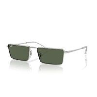 Ray-Ban RB3741 Emy Bio-Based Sunglasses with Blue lenses and Silver ...