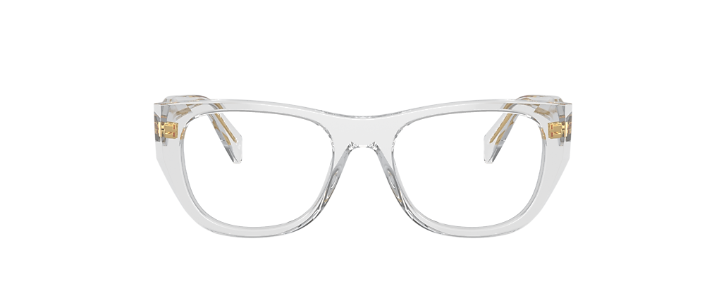 Prada PR A18V Glasses with Transparent Grey frame | OPSM