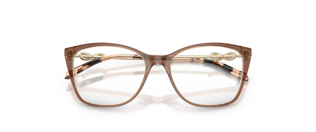 Tiffany & Co. TF2160B Glasses with Brown On Pink Grey frame Tiffany & Co. TF2160B Glasses with Brown On Pink Grey frame