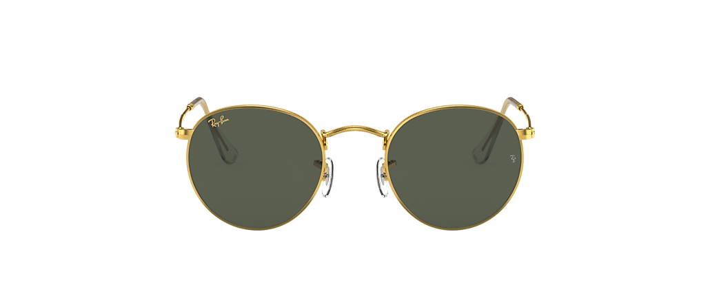 0RB3447 RB3447 Round Metal Legend Gold Sunglasses in | OPSM