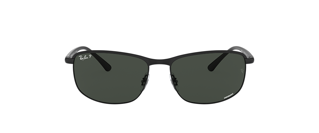 Ray-Ban RB3671CH Chromance Sunglasses with Dark Grey lenses and Black ...