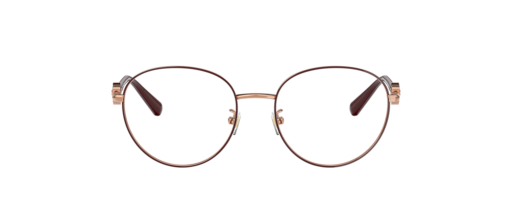 Versace Ve1273d Glasses With Rose Goldbordeaux Frame Opsm