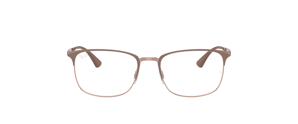 Ray-Ban RB6421 Optics Glasses with Beige On Copper frame | OPSM