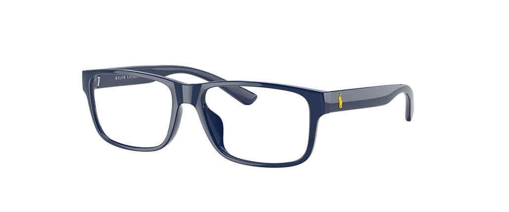 0PH2237U PH2237U Glasses in Shiny Navy Blue Injected | OPSM