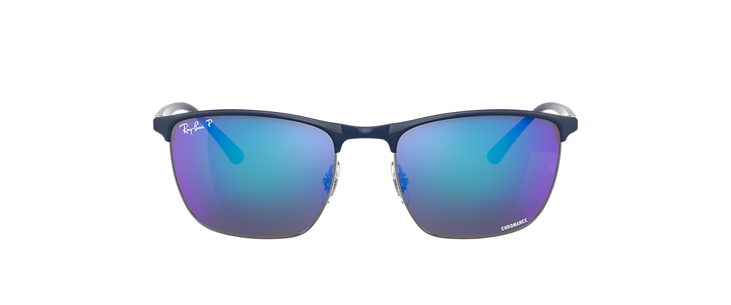 Ray-Ban RB3686 Chromance Sunglasses with Dark Green lenses and Black On ...