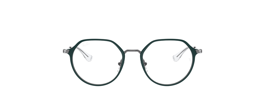 Ray-Ban RB1058 Jack Optics Kids Glasses with Bordeaux On Rose Gold ...