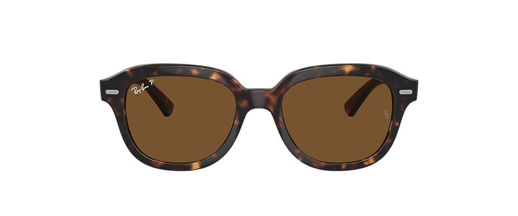 Ray-Ban RB4398 Erik Sunglasses with Green lenses and Black frame | OPSM