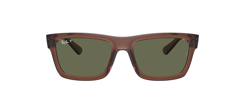 Ray-Ban RB4396 Warren Bio-Based Sunglasses with Brown lenses and ...