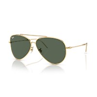 Ray-Ban RBR0101S Aviator Reverse Sunglasses with Blue lenses and Rose Gold frame | OPSM