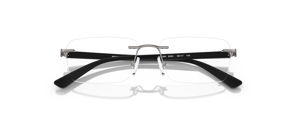 Armani Exchange AX1064 Glasses with Matte Gunmetal frame | OPSM Armani Exchange AX1064 Glasses with Matte Gunmetal frame | OPSM