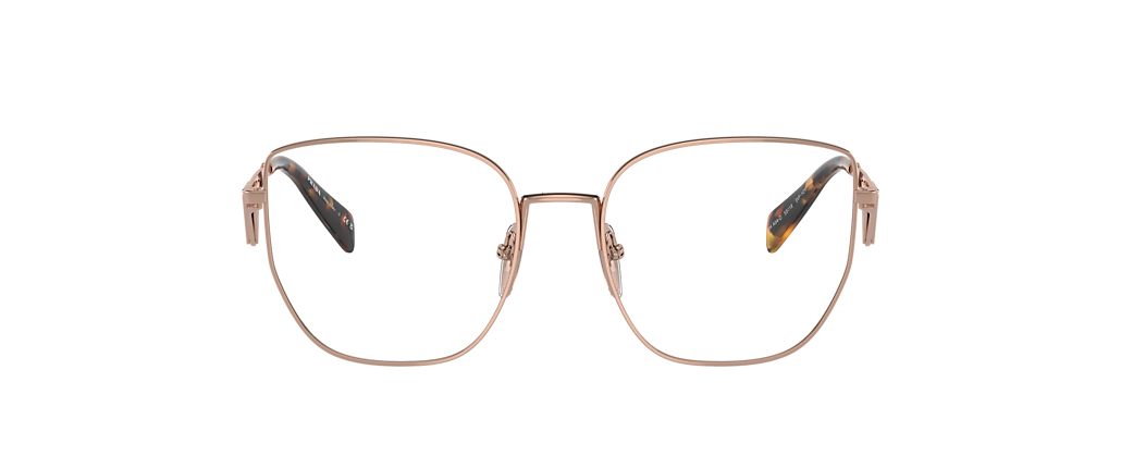 Prada Pr A54vd Glasses With Rose Gold Frame Opsm